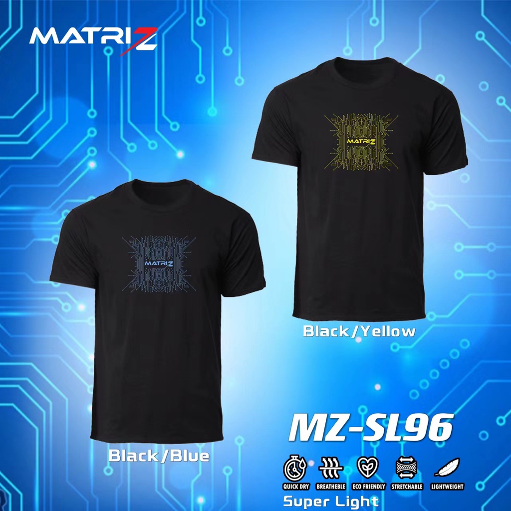 Matriz Dry Fit Badminton T-Shirts MZ-SL96 (Super Light) | Shopee Malaysia