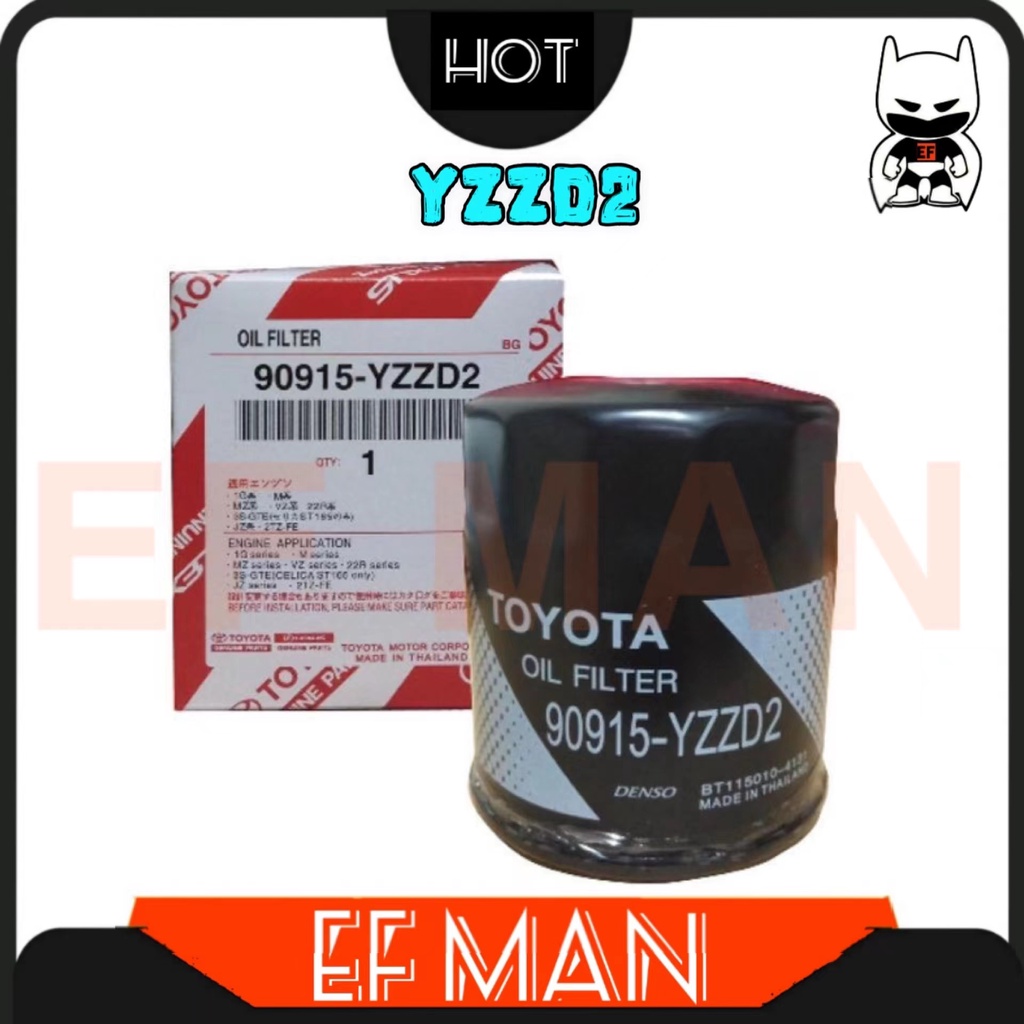 Toyota Engine Oil Filter 90915-YZZD2 YZZD4 YZZE1 YZZE2 Hilux Vigo Revo ...