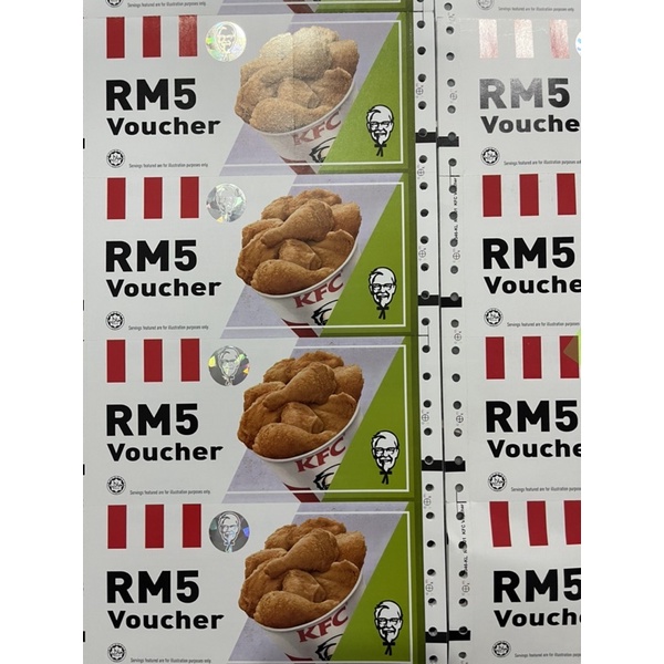 KFC Cash Voucher RM5 (Valid Until 31th Jan 2024) | Shopee Malaysia