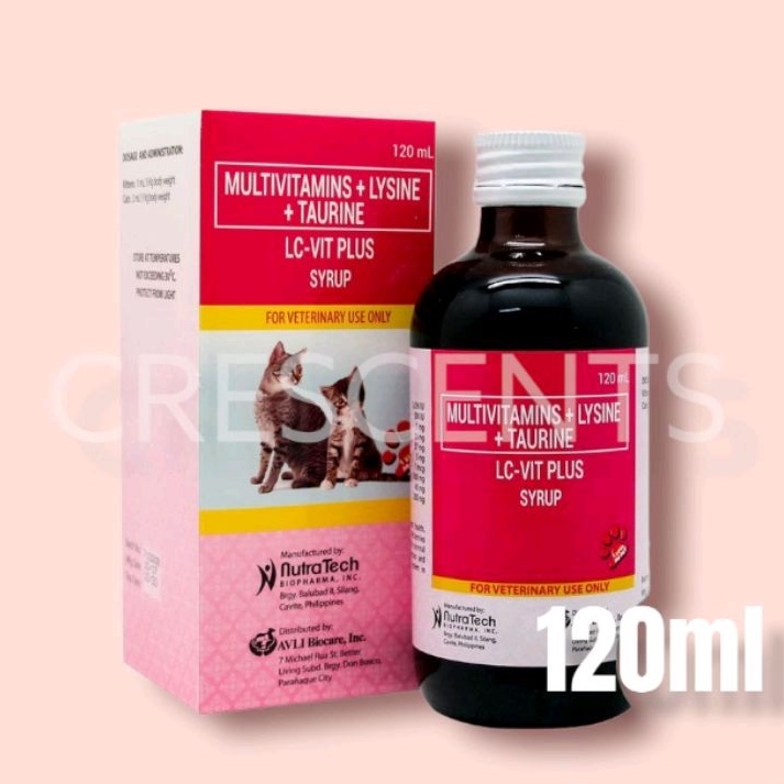LC-VIT Plus Syrup Multivitamins+Lysine+Taurine 120ml | Shopee Malaysia