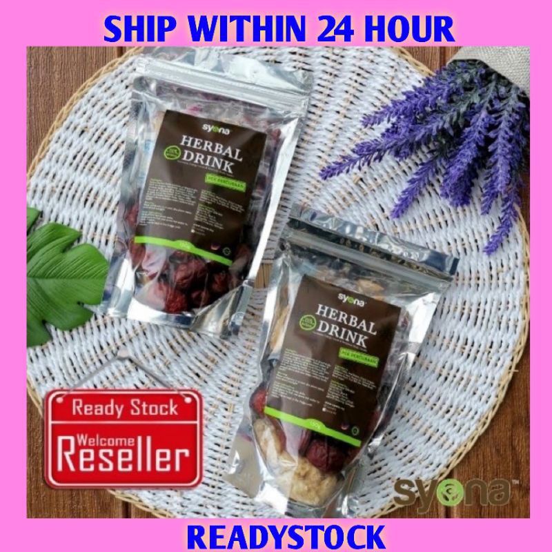 HERBAL DRINK SYONA 💜VIRAL SYONA PRODUCT💜 | Shopee Malaysia