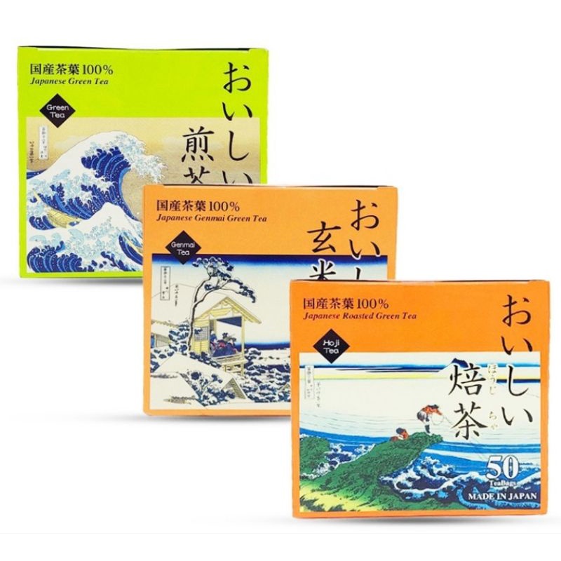 Mr Genmaicha Roasted Brown Rice / Sencha Green Tea Bag 2gx50pcs (100gm ...