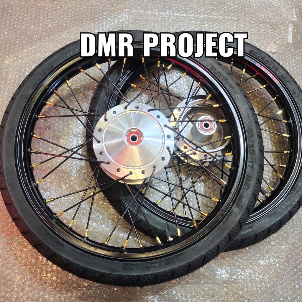 EX5/DREAM/W100 ALLOY RIM SET SHARK/FALCON 1.40X17 (SIAP PASANGS & TAYA ...