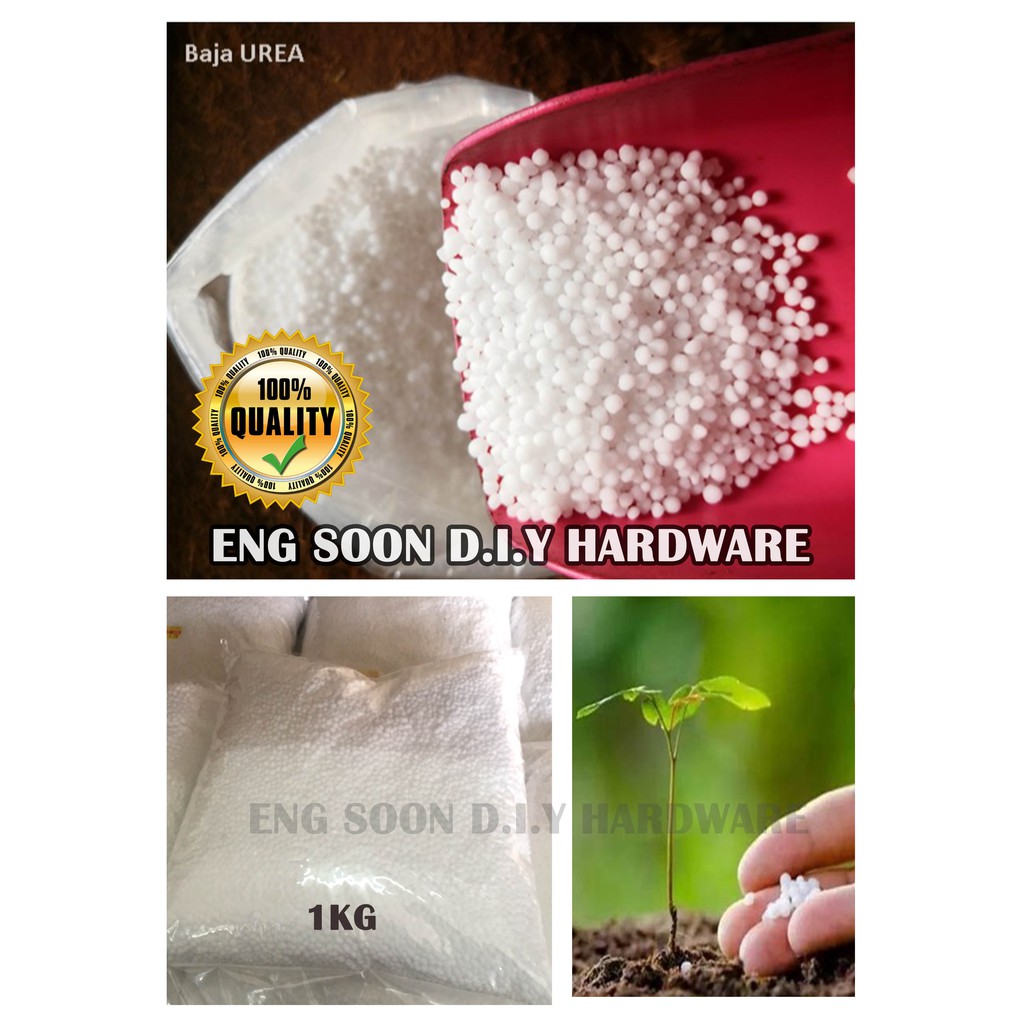HIGH QUALITY 1KG Urea Fertilizer Baja Rumput Pokok Tanaman Baja Urea 🔥 ...