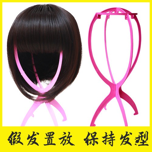 🔥 Ready Stock 🔥 Wig Stand Portable Wig Stand Collapsible Wig Holder ...