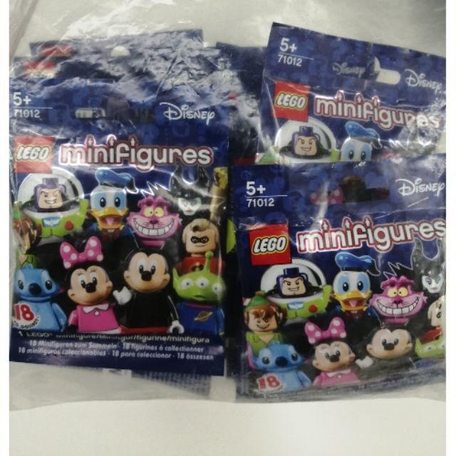 Lego 71012 Disney Minifigures Minifigure Series 1 complete full set ...