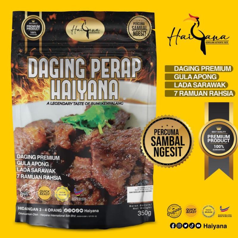 Daging Perap Haiyana (Resepi Asli Sarawak) | Shopee Malaysia