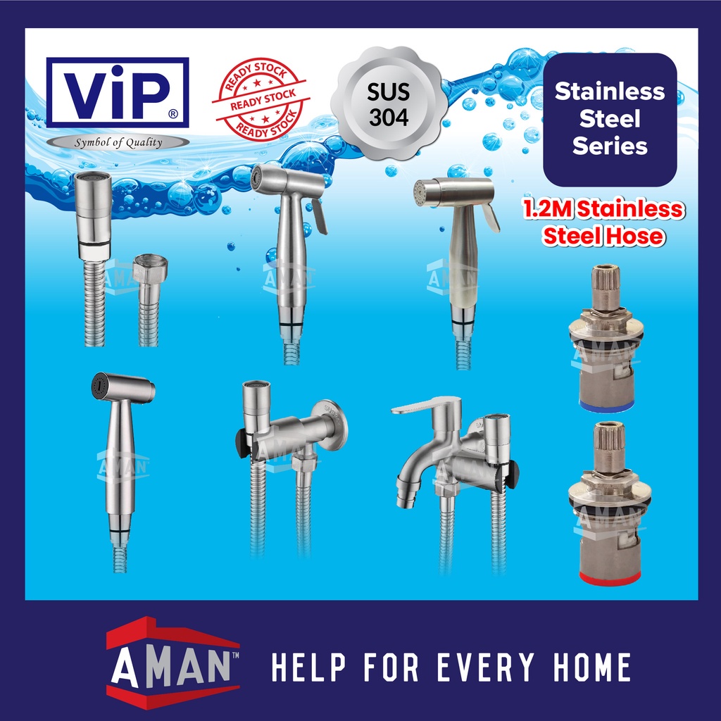 VIP SUS-304 Stainless Steel Anti-Clockwise Ceramic Valve Ceramic Disc ...
