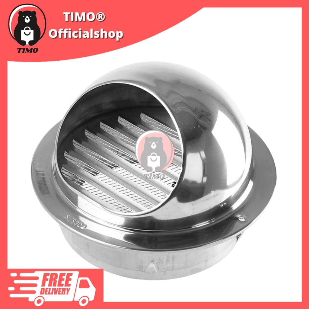 SUS304 Stainless Steel Wall Ceiling Air Vent Ducting Ventilation ...