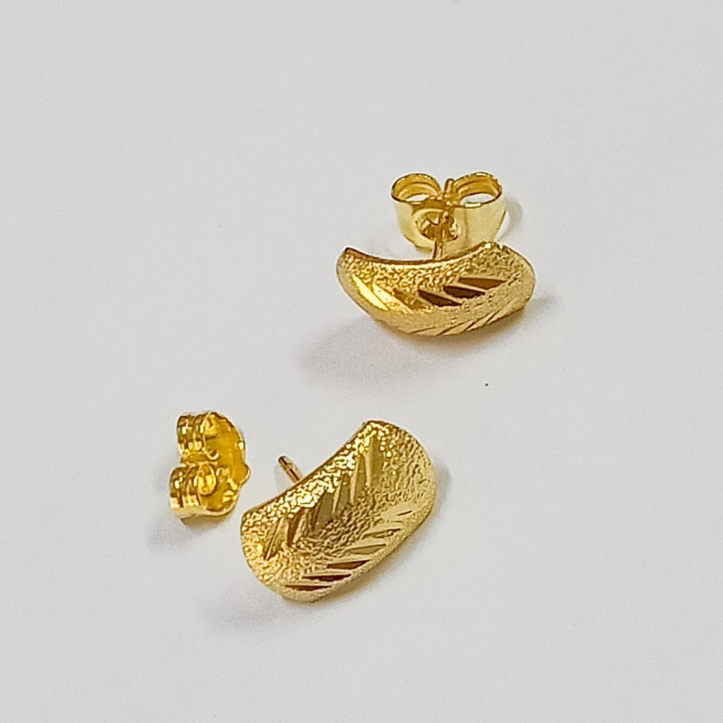 Subang Emas Bangkok earring GOLD PLATED | Shopee Malaysia