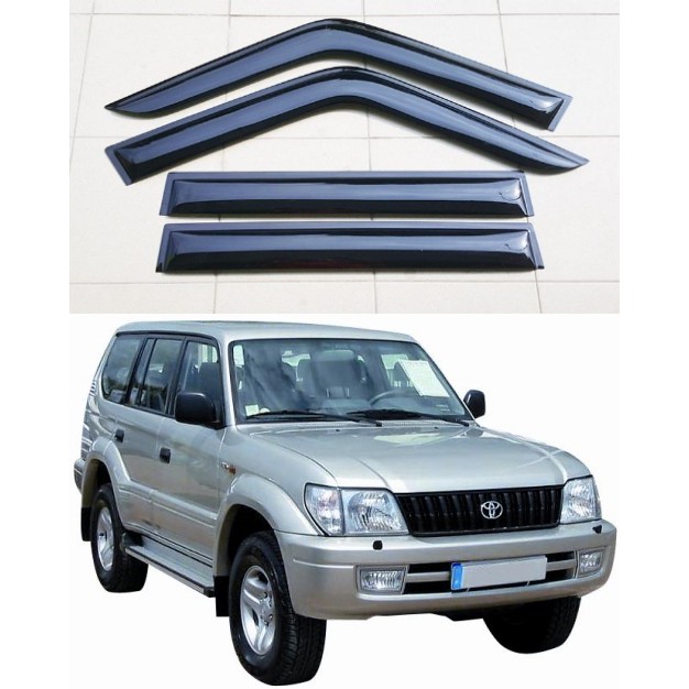 Toyota Land Cruiser (FJ90) 96y-02y (BIG 5" ) Door Visor | Shopee Malaysia