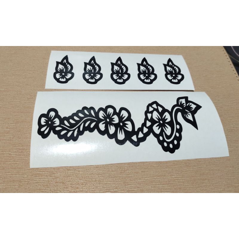 sticker inai tangan murah stikcer inai pegantin bridesmaid inai raya ...