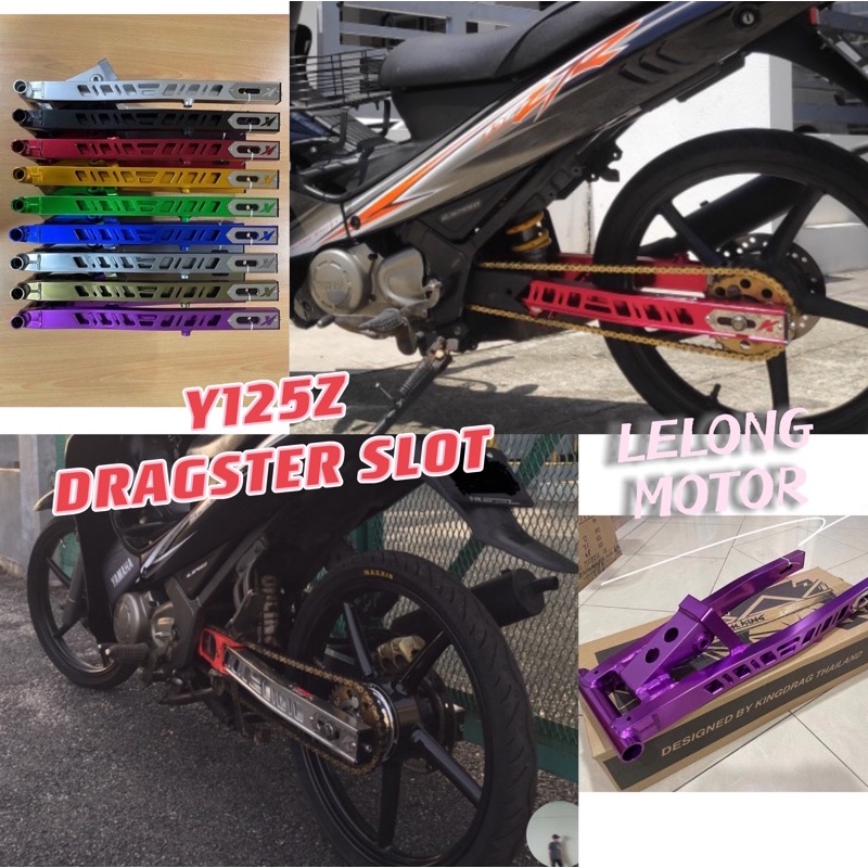 Y125 Y125Z Y125ZR 125Z KING DRAG 59CM SWING ARM DRAGSTER SLOT [ 1 INCI ...