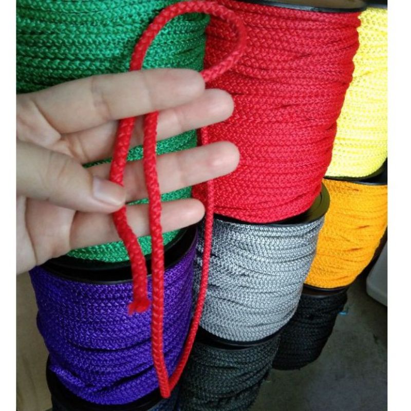 100yard Tali benang PP cord 5mm 1roll Made in Malaysia / Tali Seluar ...