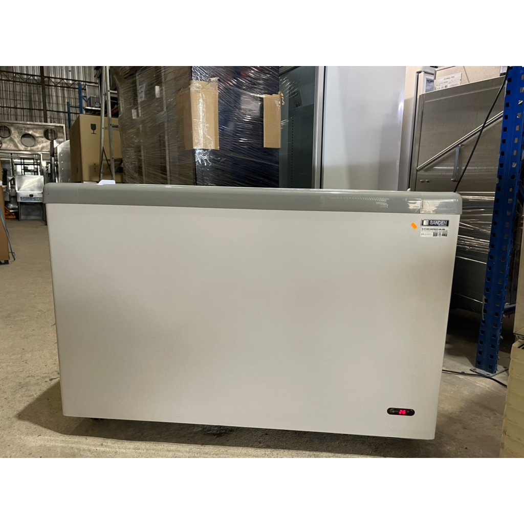 SANDEN FLAT GLASS CHEST FREEZER | Shopee Malaysia