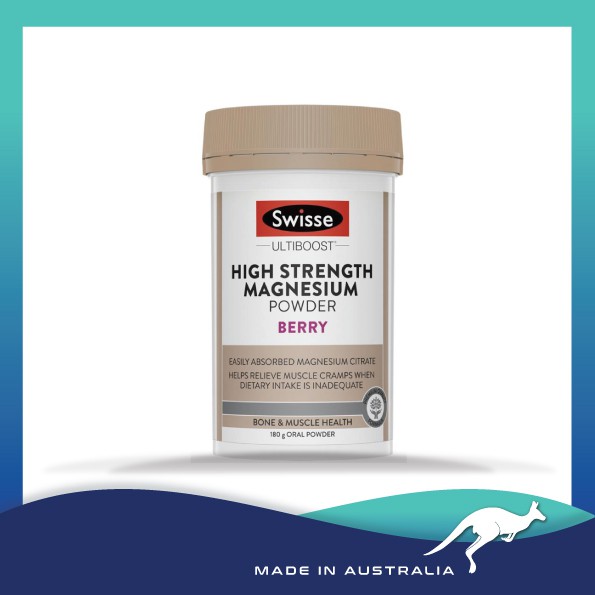 Swisse Magnesium Powder Berry 180g | Shopee Malaysia