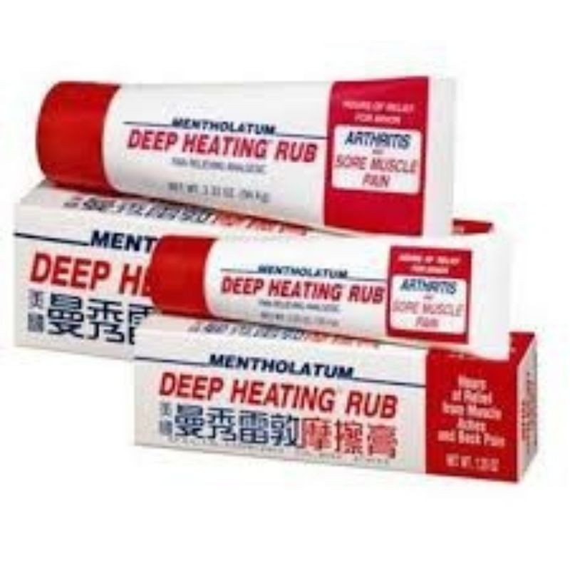 Mentholatum Deep Heating Rub (35.4g /94.4g) | Shopee Malaysia
