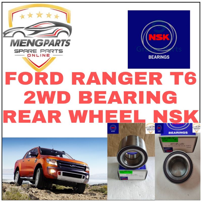 FORD RANGER T6 2WD 4x2 2012Y-2018Y BEARING REAR WHEEL ZA-45KWD09CA195 ...