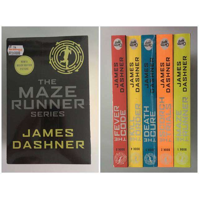 Original english version maze runner Book Package | Shopee Malaysia