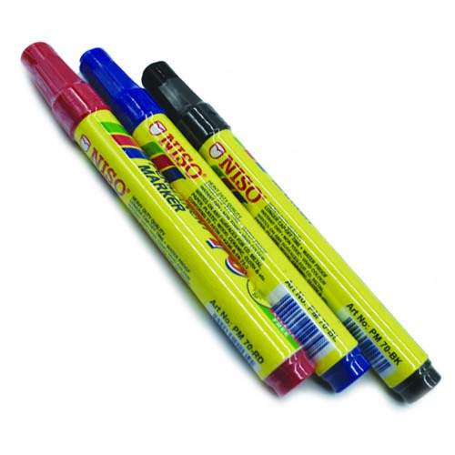 NISO 70 Permanent Marker Pen ( 3 colours ) | Shopee Malaysia