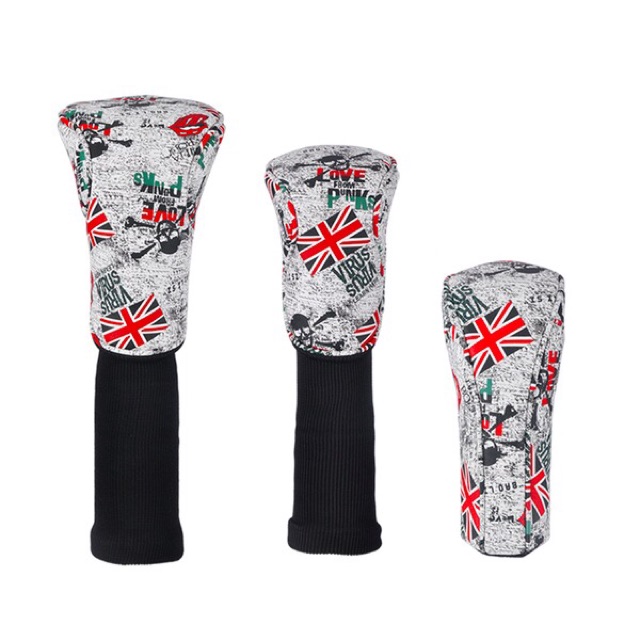 🇲🇾 Golf UK England Flag Driver + Wood + Hybrid Headcover (1 set ...