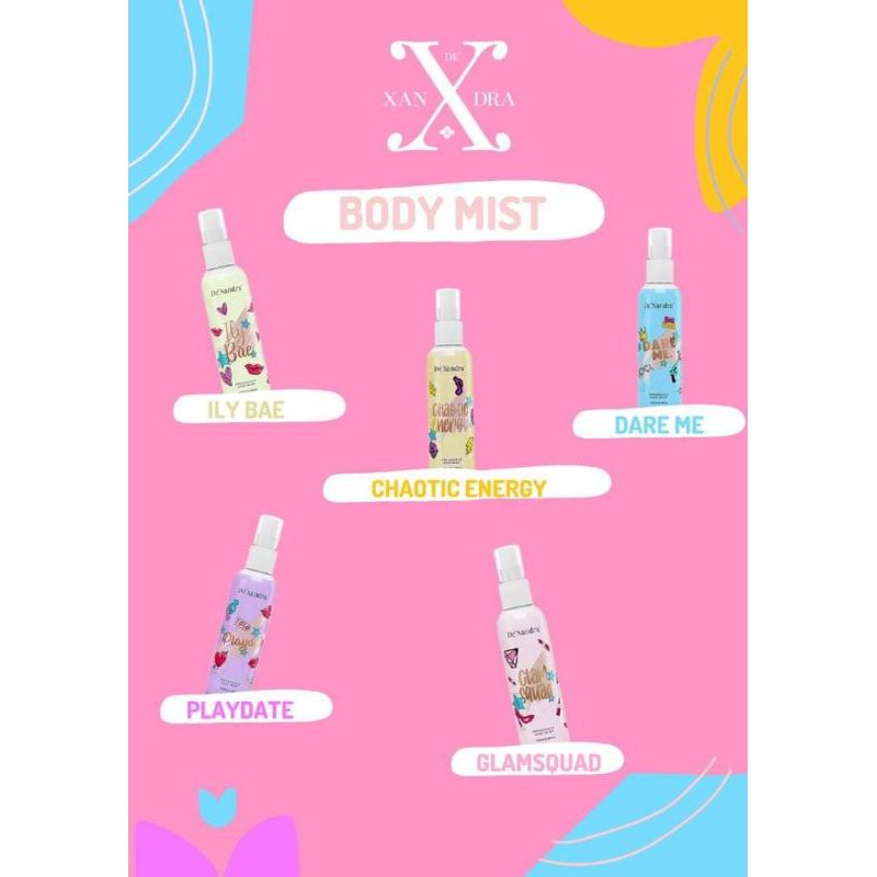 🔥🔥BODY MIST DEXANDRA 100ML | Shopee Malaysia
