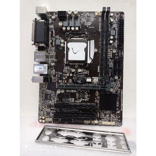 Gigabyte mobo H110M socket Lga 1151 ddr4 support gen6/7 onboard vga ...