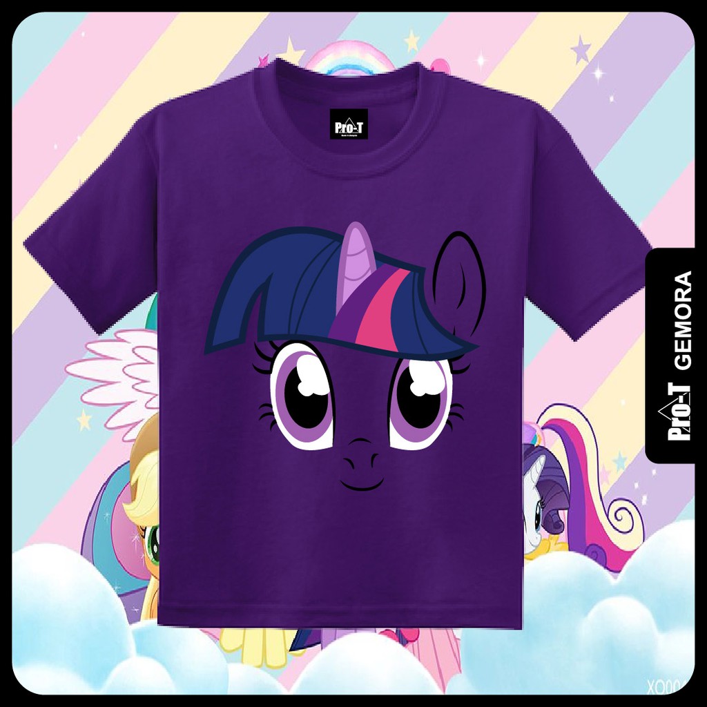 GEMORA_CARTOON MY LITTLE PONY TWILIGHT SPARKLE T-SHIRT KIDS & ADULT ...
