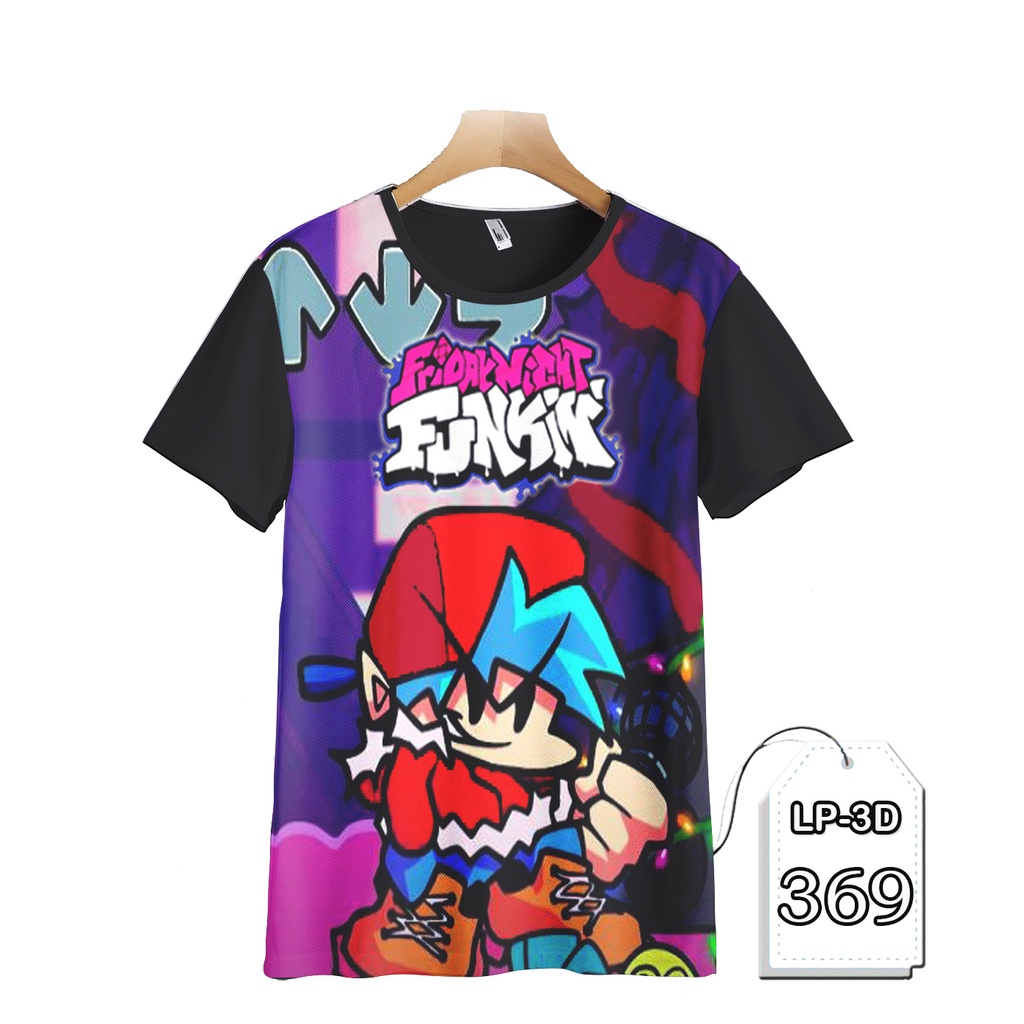 Fnf Friday Night Funkin T-shirt for Children and Adults 3D Printing ...