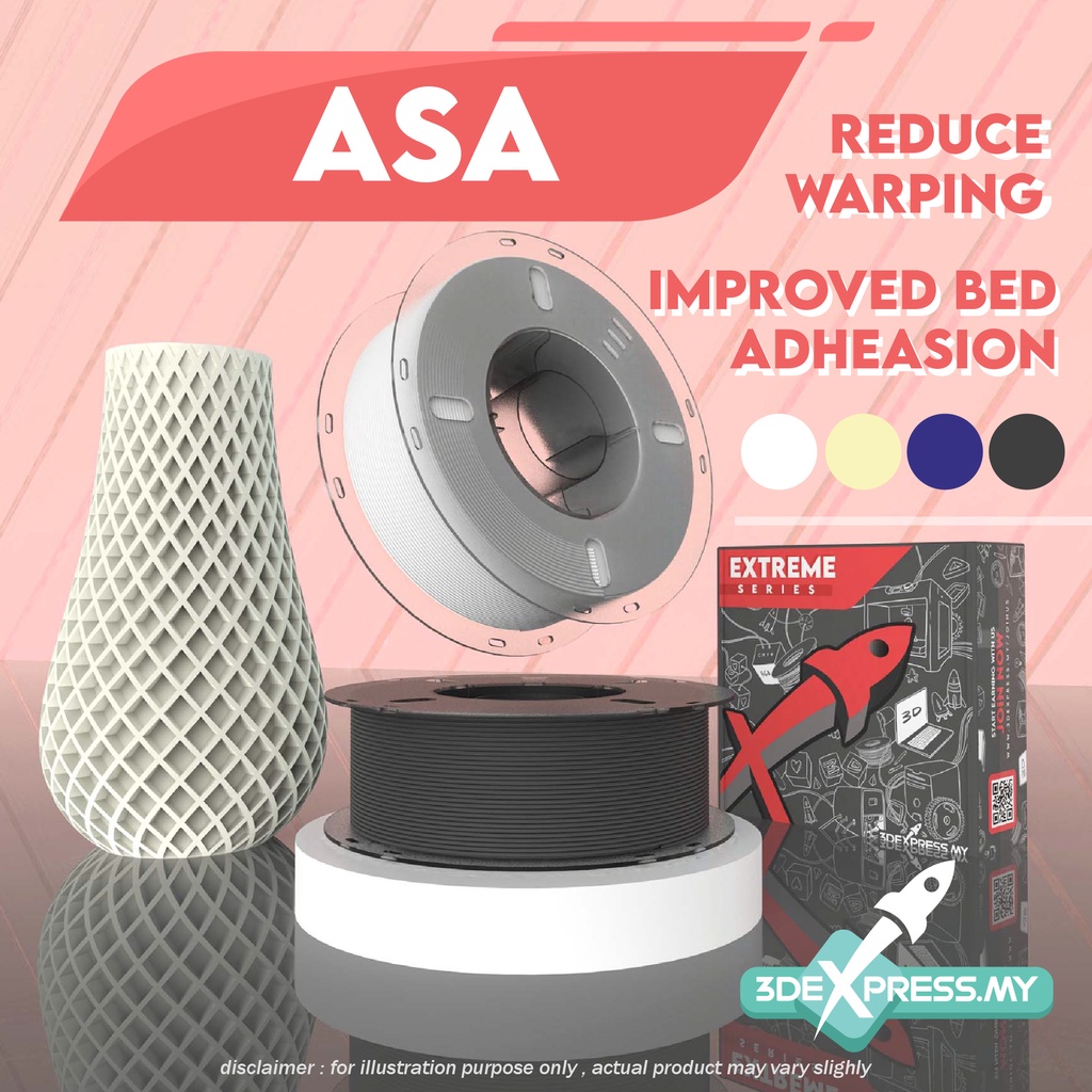 ASA FILAMENT 1KG - Extreme Series (Solid Colour) | Shopee Malaysia