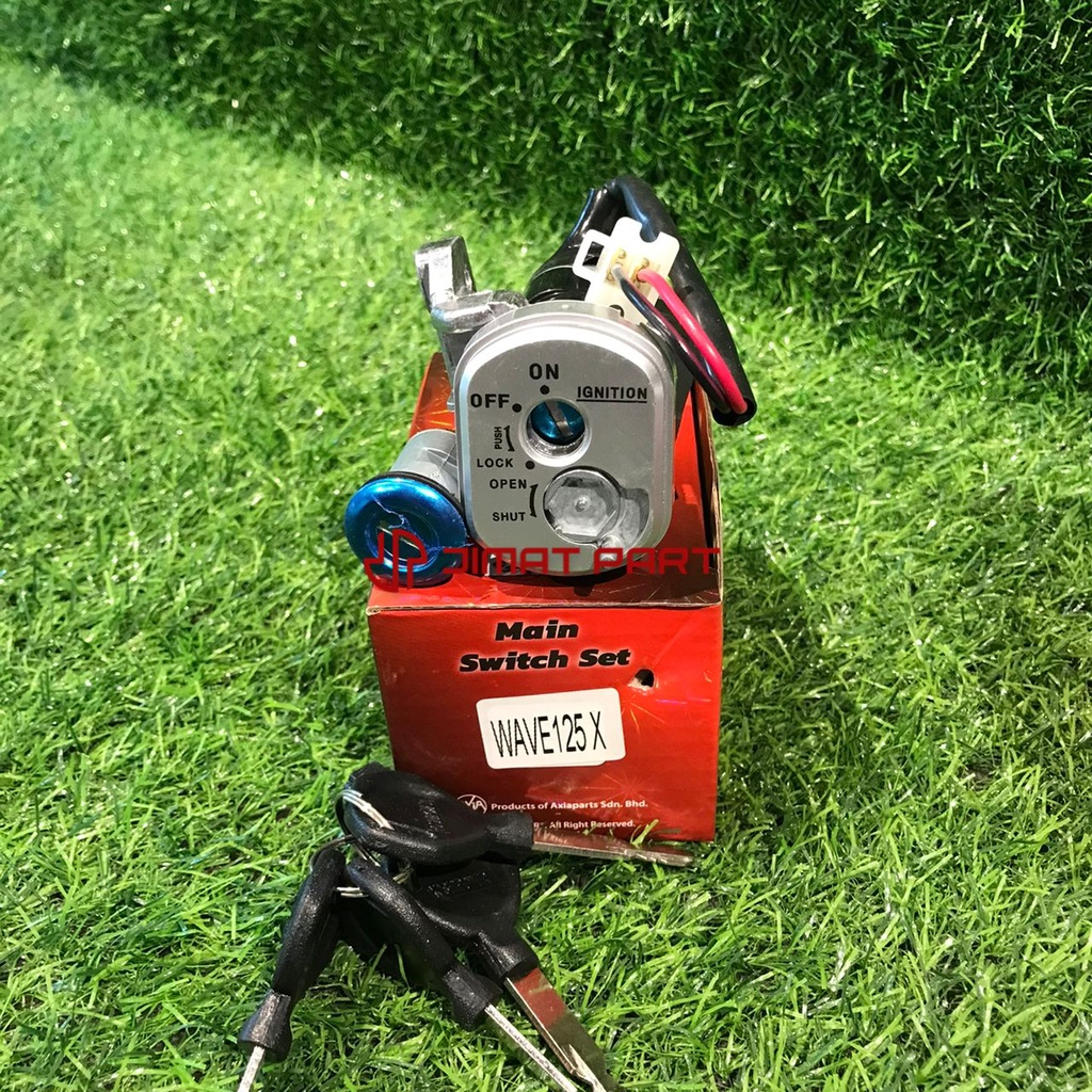 HONDA W125 X WAVE125 X MAIN SWITCH COMPLETE SET KUNCI SWITCH YOSHIPOWER ...
