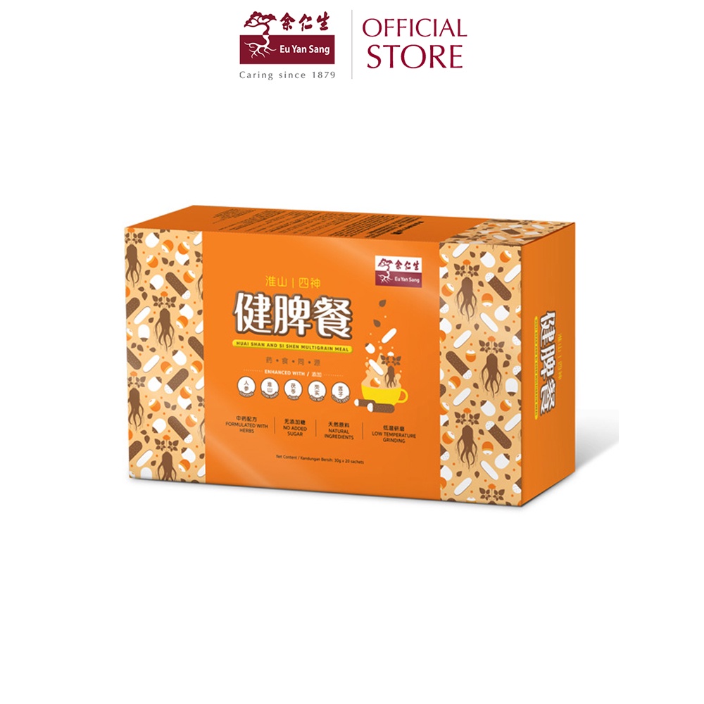 Eu Yan Sang Huai Shan and Si Shen Multigrain Drink 余仁生淮山四神健脾餐 (30g x ...