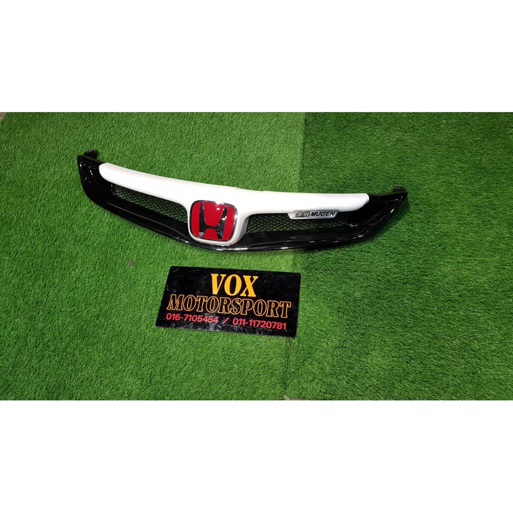 1mugen type r grille abs for honda civic fd fd1 fd2 fd2r replace ...