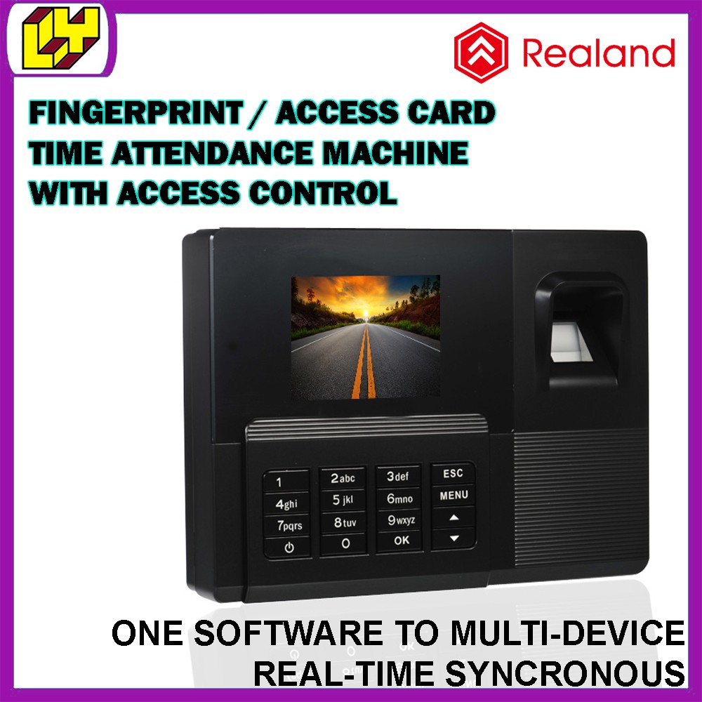 Fingerprint Time Attendance Absence Machine ID Card Time Recording with ...