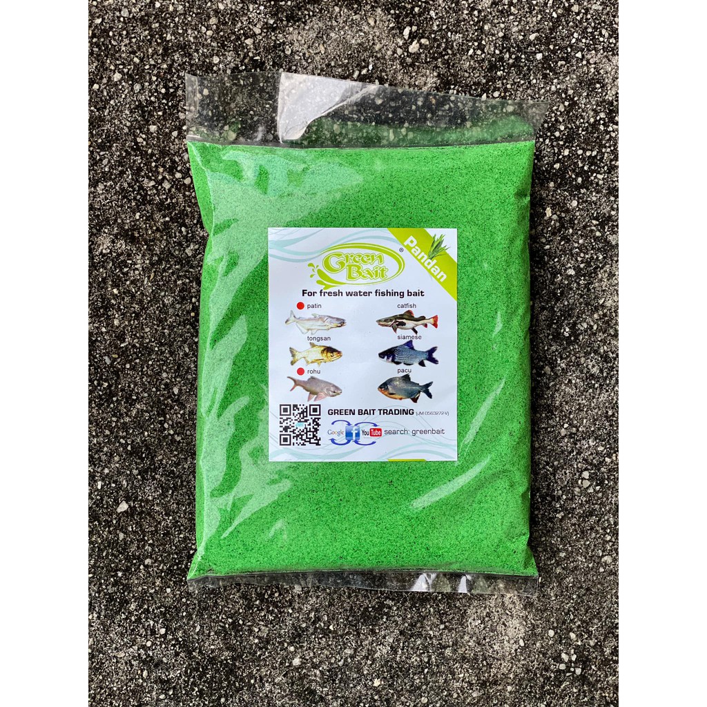 GREEN BAIT FISHING FLAVOUR POWDER STRAWBERRY PANDAN BANANA | RED ...
