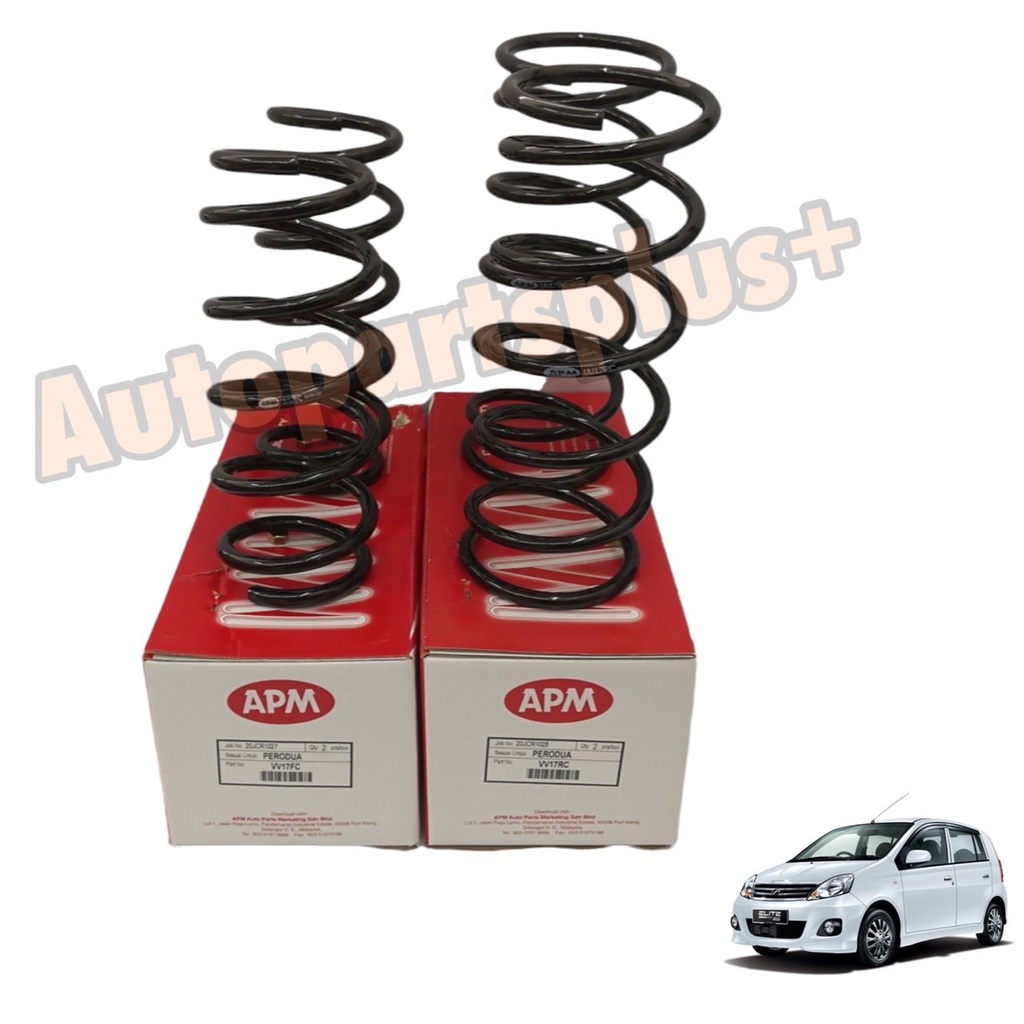 Apm Standard Coil Spring for PERODUA VIVA 660 850 1000 | Shopee Malaysia