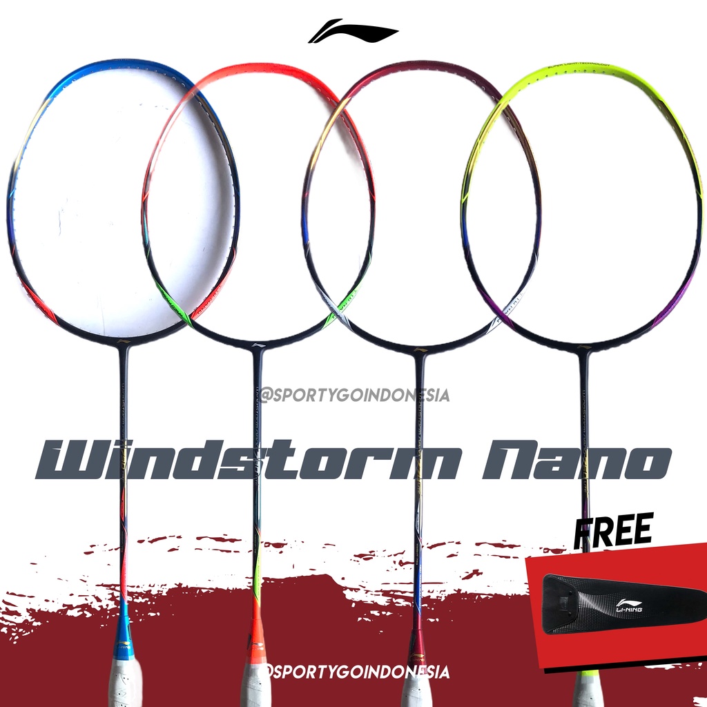 Racket Windstorm Nano 760 770 780 790 Lite Original Badminton/ Racket ...