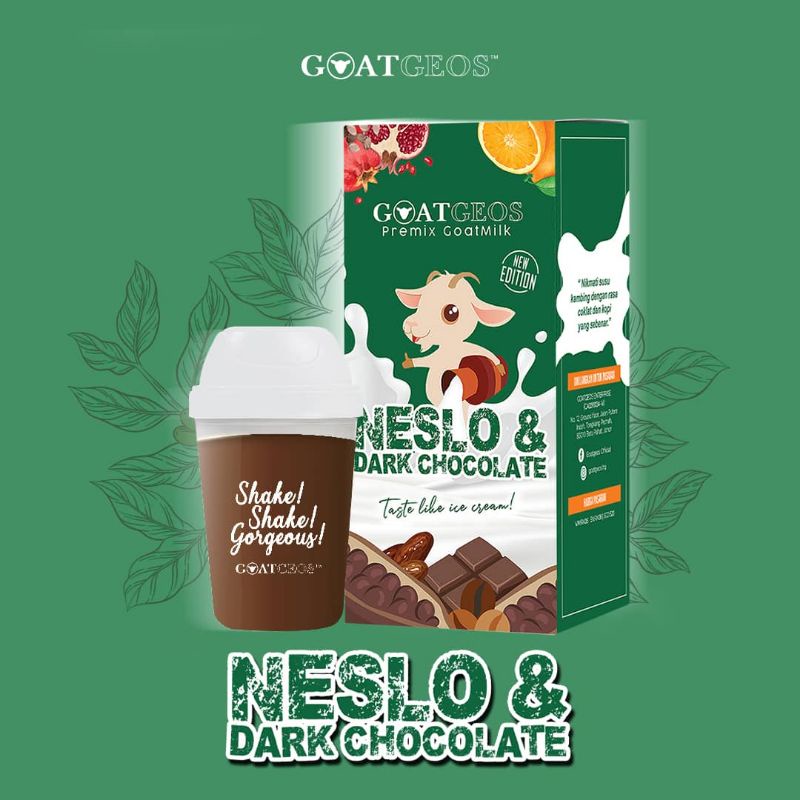 Goatgeos Neslo & Dark Chocolate 🍫 NEW FLAVOUR 🔥 + FREE Gift 🔥 August ...
