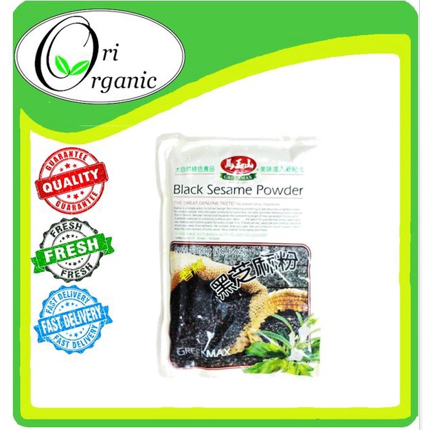 Pure Greenmax Black Sesame Powder 300g Exp 7/2026 马玉山黑芝麻粉 | Shopee Malaysia