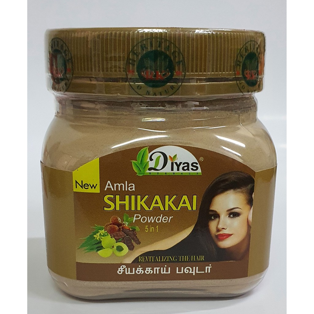 DIYAS 100% Natural Herbal Shikakai Powder with Amla ( Acacia concinna ...