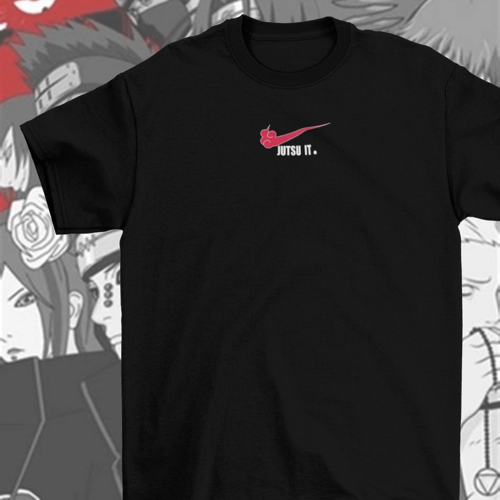 Akatsuki X Nike/naruto/sasuke/itachi/tshirts anime murah/nike | Shopee ...