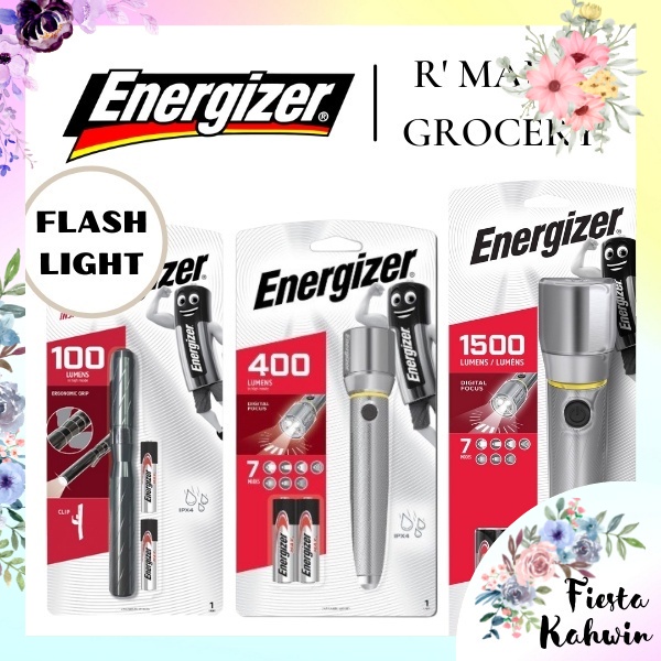 ENERGIZER LED METAL FLASH LIGHT / TORCH LIGHT / PENLIGHT / ENERGIZER ...