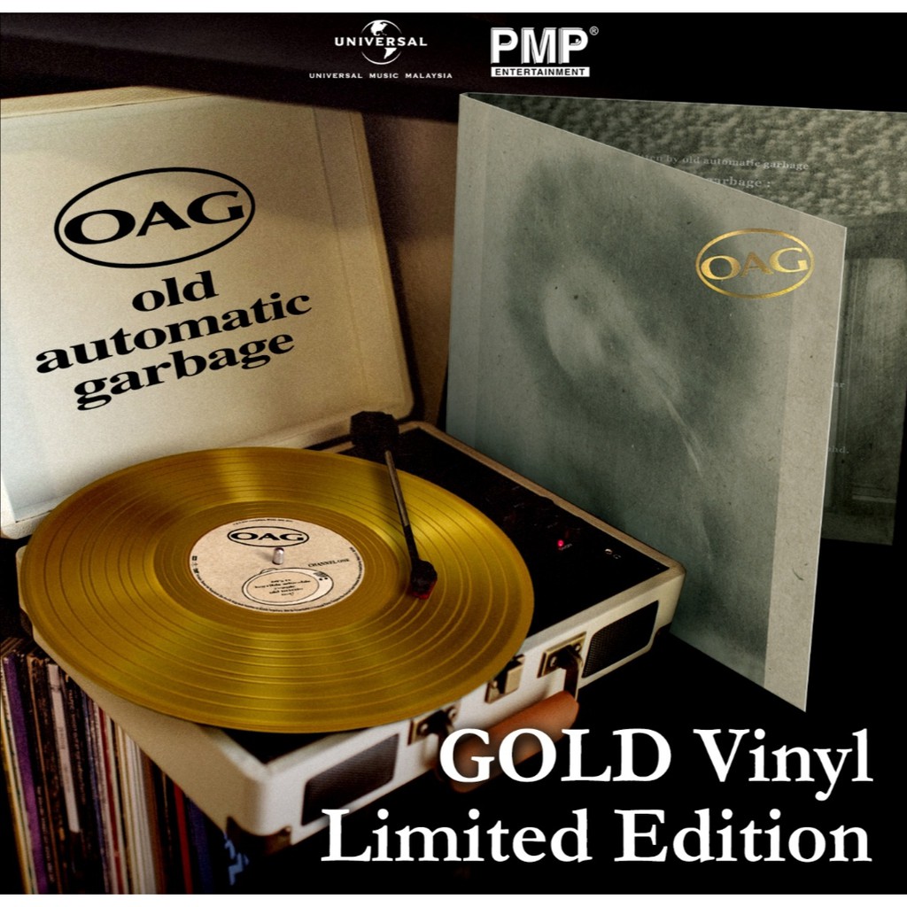 Album VINYL OAG - Old Automatic Garbage ( Gold Vinyl Limited Edition ...