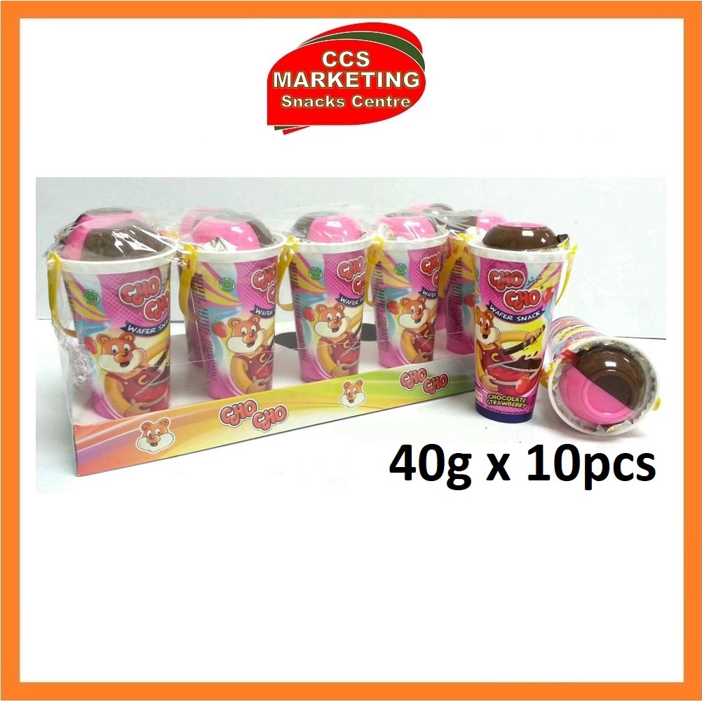 CCS Cho Cho Wafer Snack Stick ( 40g x 10pcs ) | Shopee Malaysia