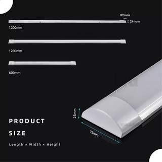 [Sirim] Philips Linear 18W LED Batten Light 4ft 2ft Strip Lights Tube ...