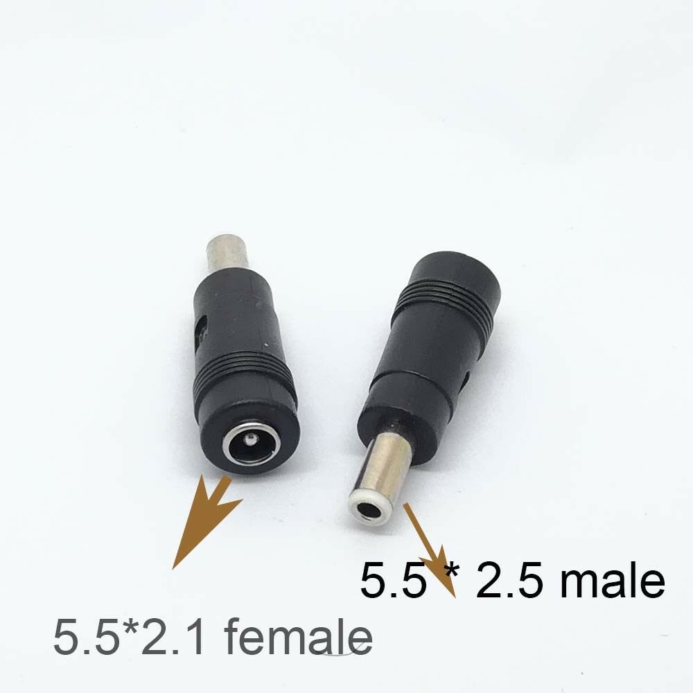 5.5*2.1mm to 5.5*2.5mm pin conversion Jack | Shopee Malaysia