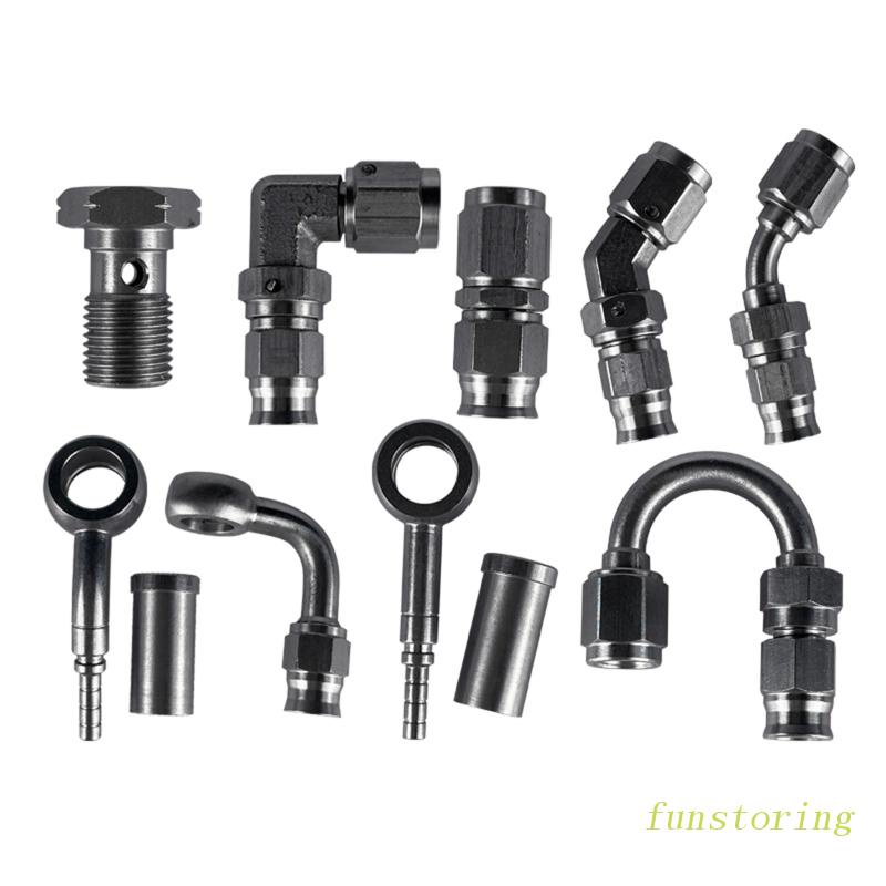 FUN 90/180 Degree Car Motorcycle Motor Bike Hydraulic Brake Hose ...