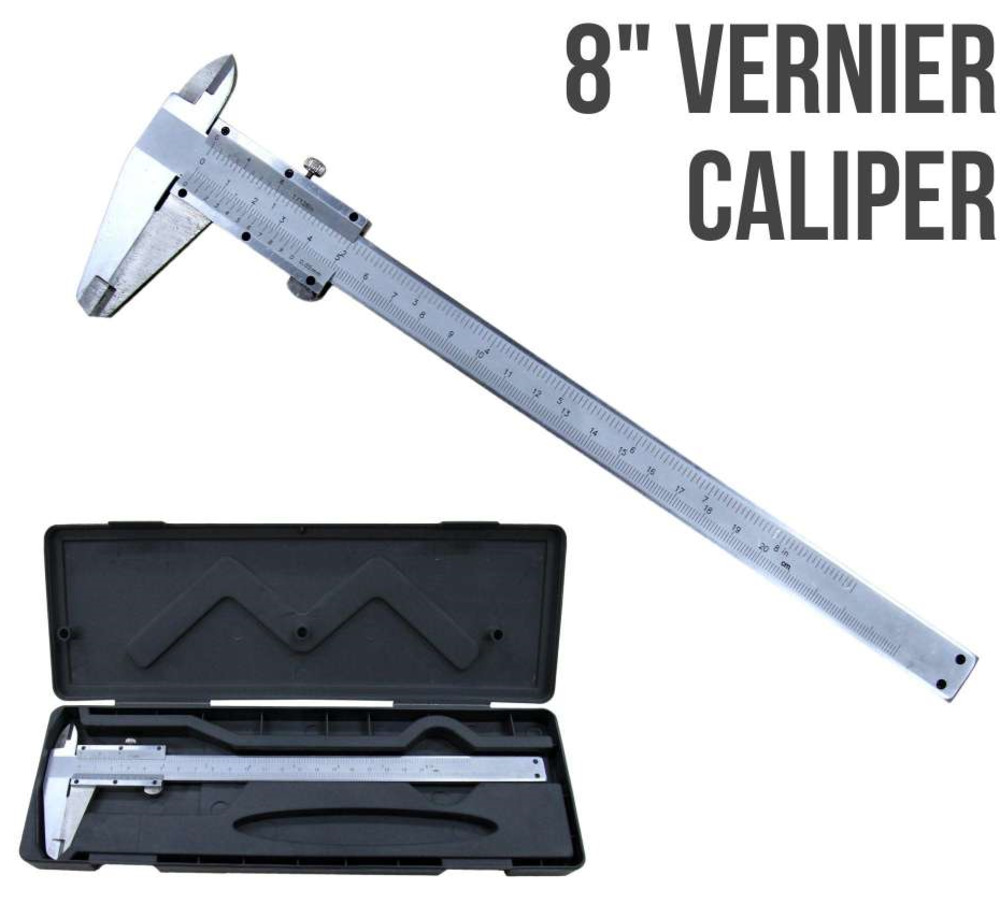 20cm Vernier Caliper for Inside, Outside, Depth 8" and Step ...