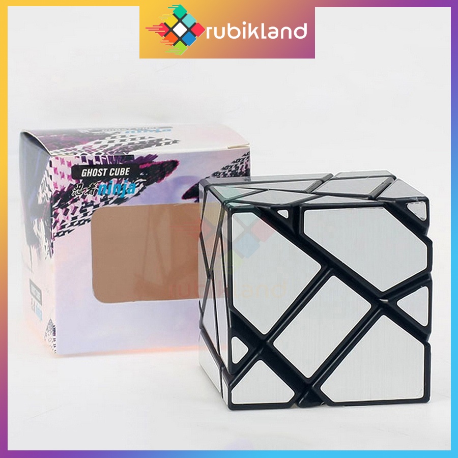 Rubik Variant Ninja Ghost Cube 3x3 Super Genuine Rubic Mirror Children ...