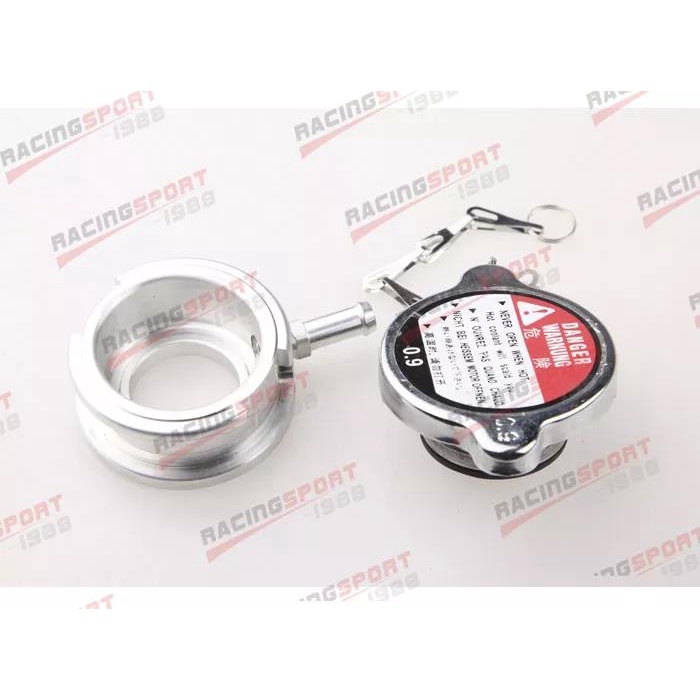 1.3 Bar Radiator Cap + Aluminum Weld On Radiator Filler Neck 1-1/4 ...